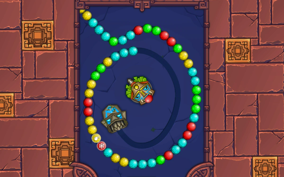 Totemia: Cursed Marbles 🕹 Gioca Ora su GamePix