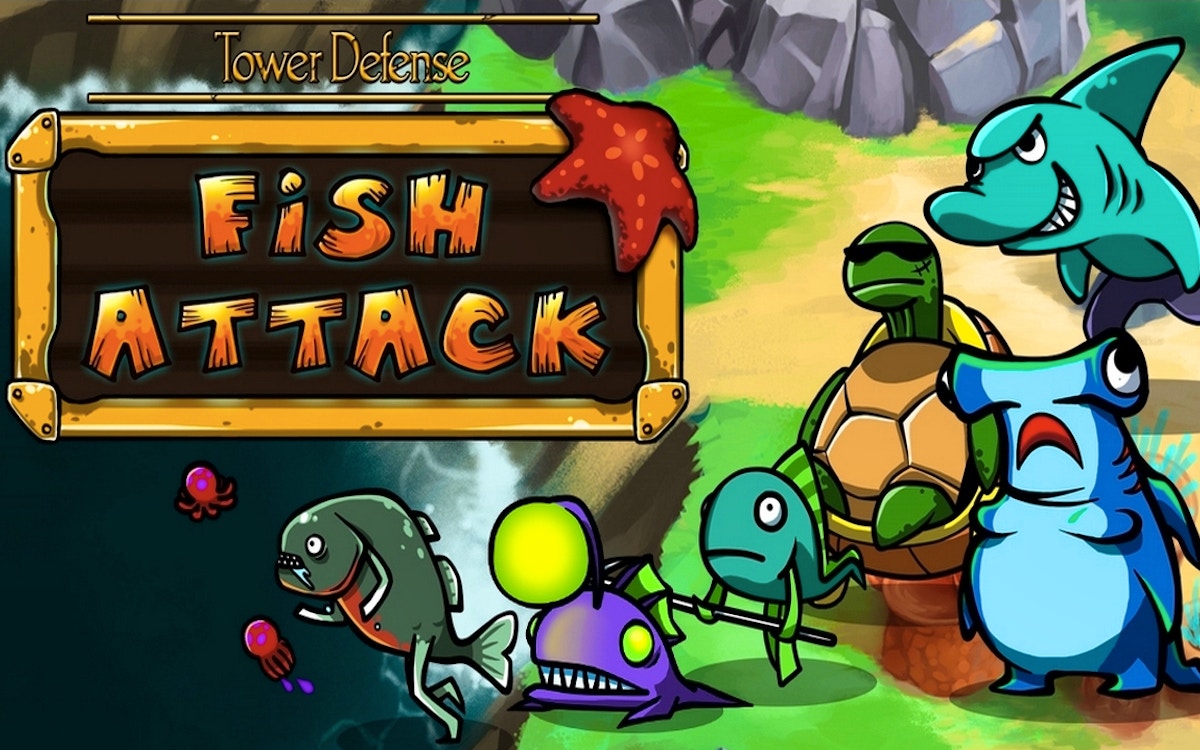 Tower Defense: Fish Attack 🕹️ Play Now on GamePix