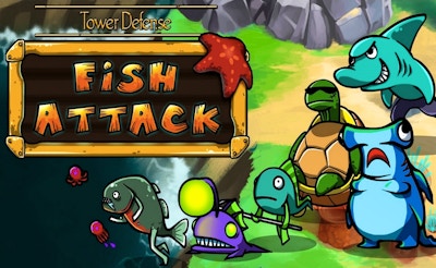 Tower Defense: Fish Attack 🕹️ Play Now on GamePix