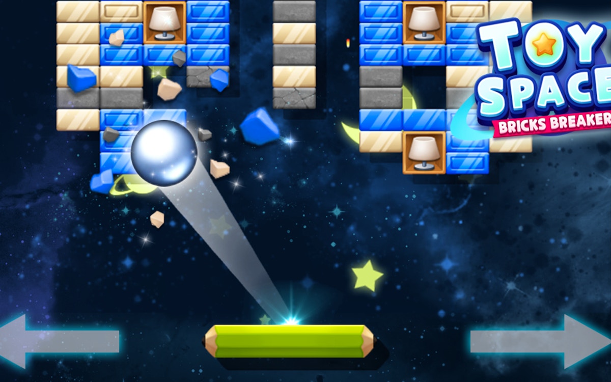 Toy Space Bricks Breaker 🕹️ Play Now on GamePix