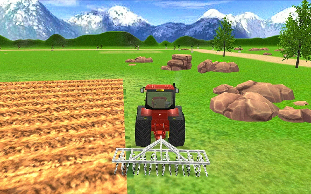Tractor Farming Simulator 🕹️ Play Now on GamePix