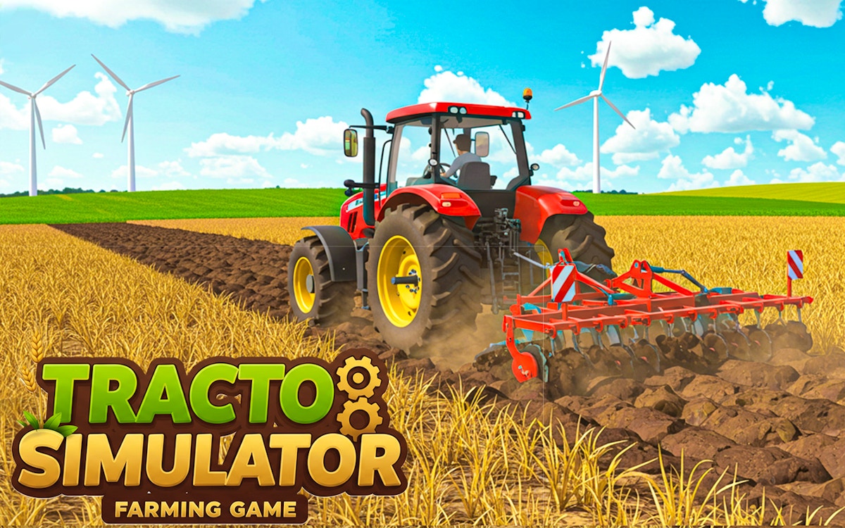 Tractor Simulator Farming Game 🕹️ Zagraj teraz na GamePix