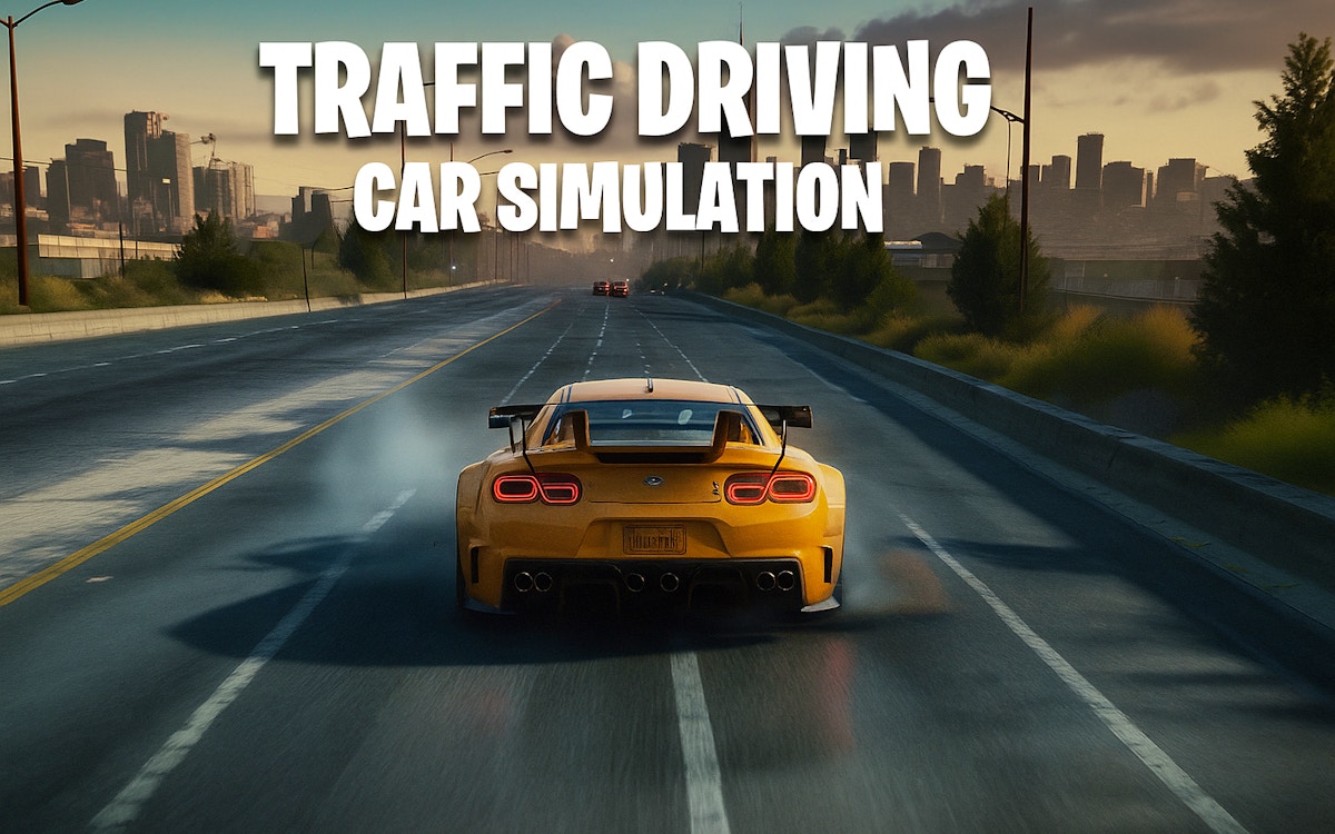 Traffic Driving Car Simulation 🕹️ Play Now on GamePix