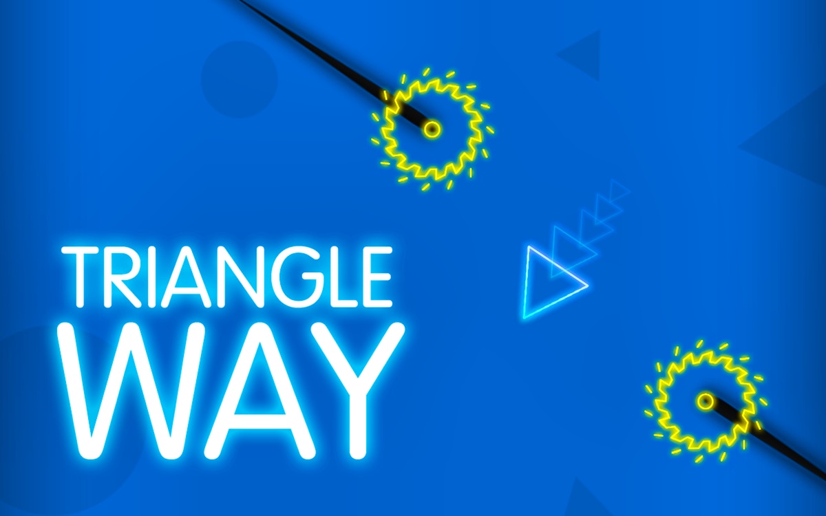 Triangle Way 🕹️ Play Now on GamePix