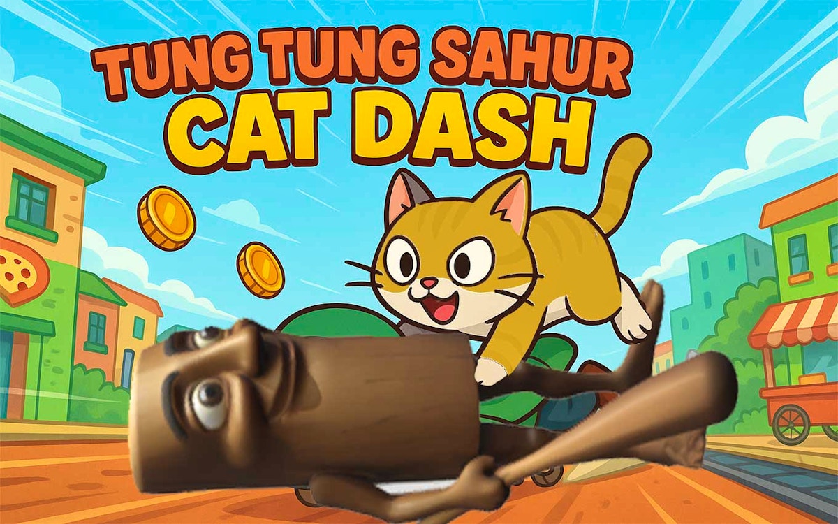 Tung Tung Sahur Cat Dash 🕹️ Joue Maintenant sur GamePix