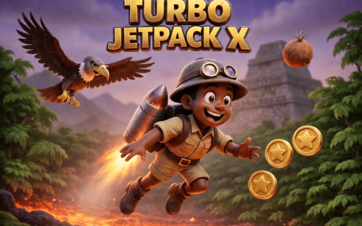 Turbo Jetpack X 🕹️ Joue Maintenant sur GamePix
