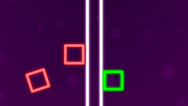 Two Neon Boxes 🕹️ Play Now on GamePix