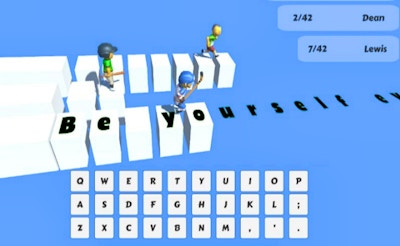 Type Run 🕹️ Play Now on GamePix