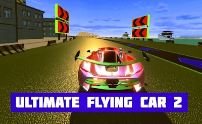 Ultimate Flying Car 2 🕹️ Play Now on GamePix