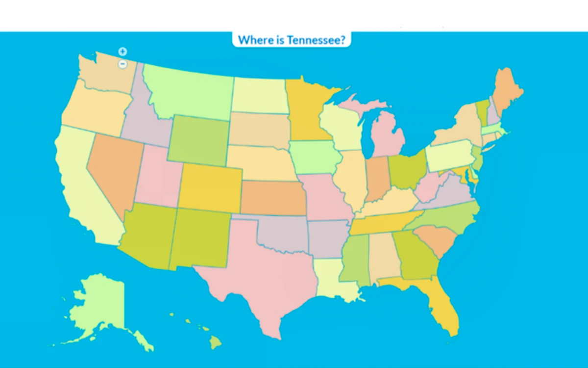 U.s. 50 States 🕹️ Play Now on GamePix