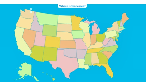 U.s. 50 States 🕹️ Play Now on GamePix