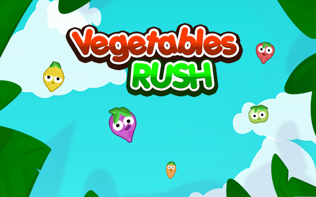 Vegetables Rush 🕹️ Play Now on GamePix