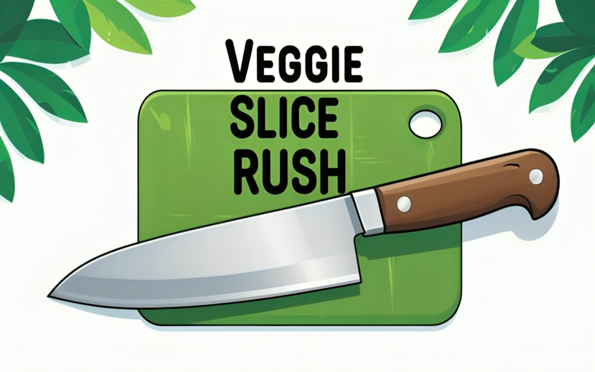 Veggie Slice Rush 🕹️ Jogue Agora no GamePix