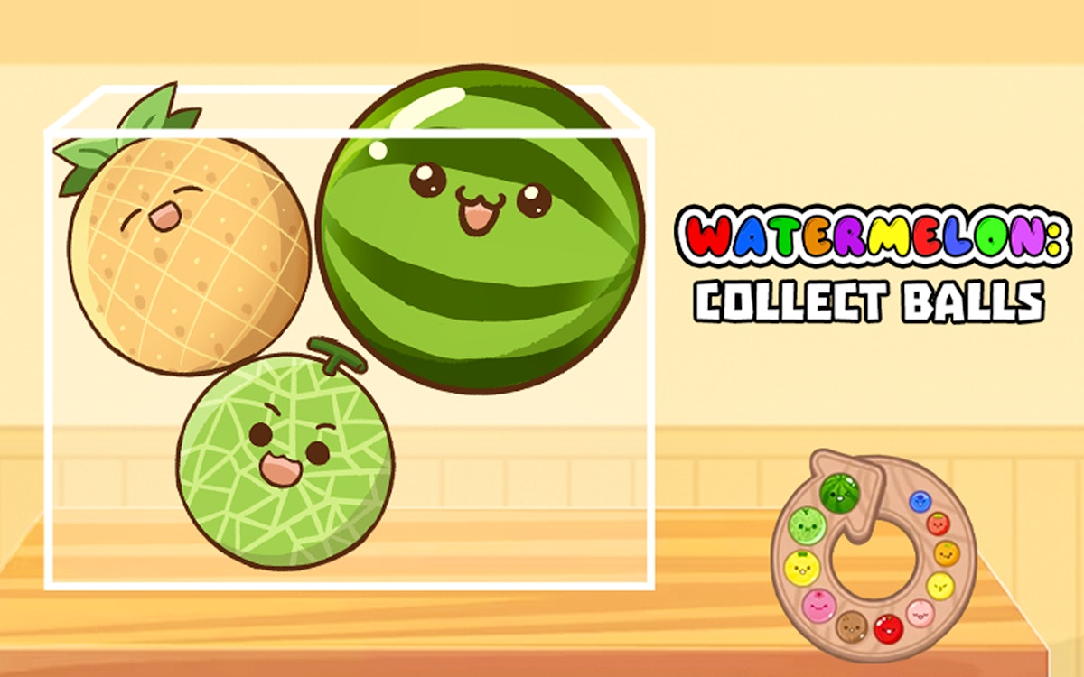 Watermelon: Collect Balls 🕹️ Play Now on GamePix