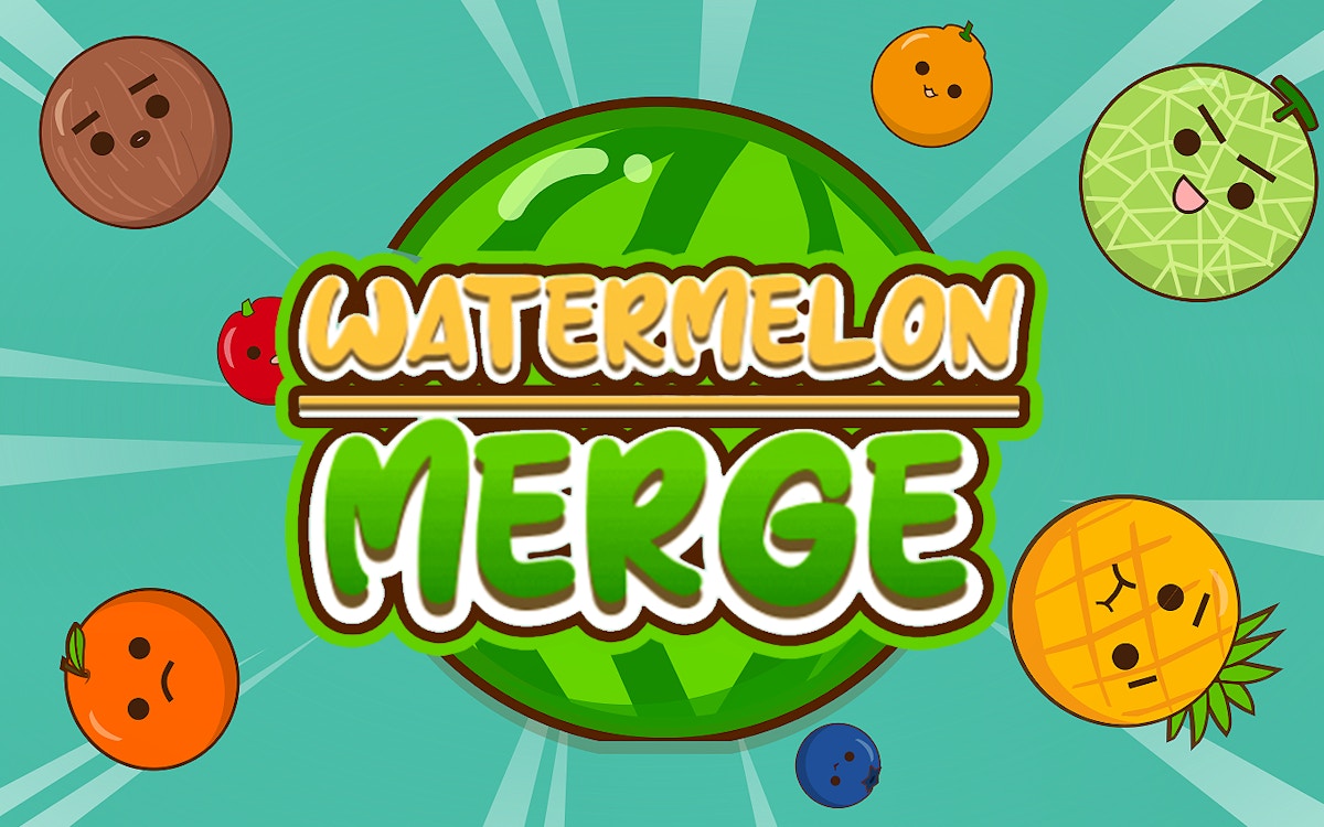 Watermelon Merge 🕹️ Play Now on GamePix