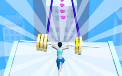 Weightlifting Beauty 🕹️ Play Now on GamePix