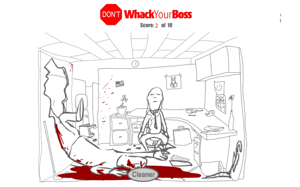 Don't Whack Your Boss 🕹️ Play Now on GamePix