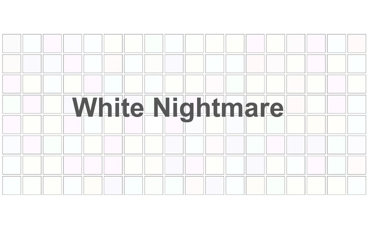White Nightmare 🕹️ Play Now on GamePix