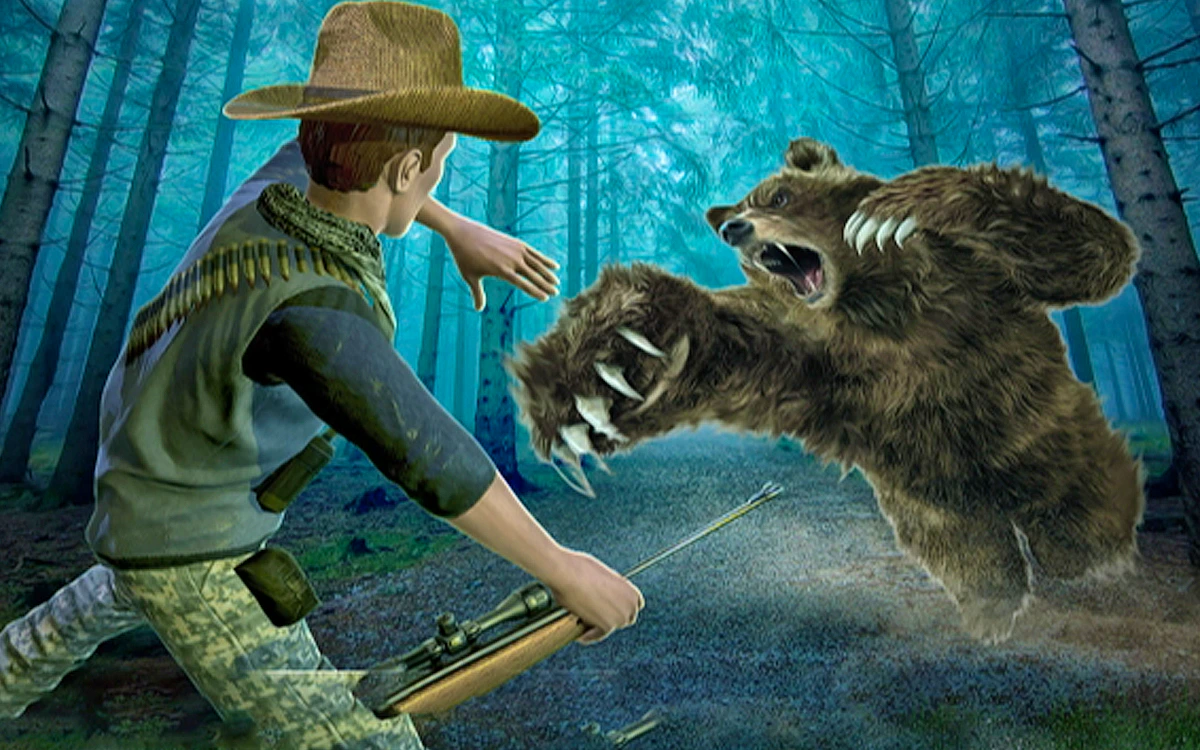 Wild Bear Hunting Game 🕹️ Play Now on GamePix