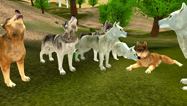 Wild Wolves Hunger Attack 🕹️ Play Now on GamePix