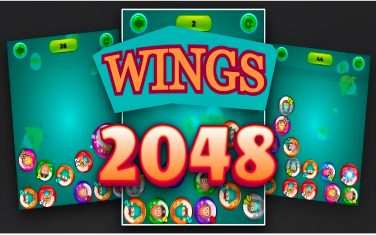 Wings 2048 🕹 Gioca Ora su GamePix