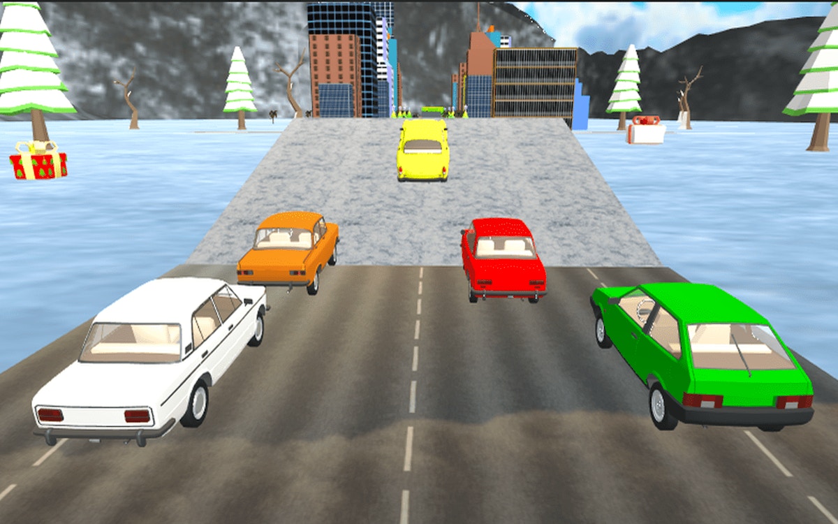 Winter Car Jumps 🕹️ Zagraj teraz na GamePix
