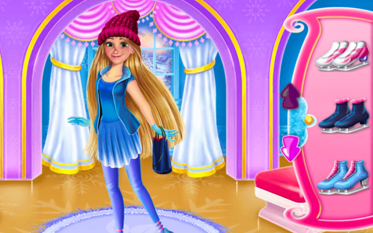 Winter Ice Skating 🕹️ Play Now on GamePix