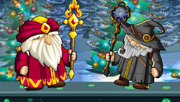 Wizard Santa Jump 🕹️ Play Now on GamePix