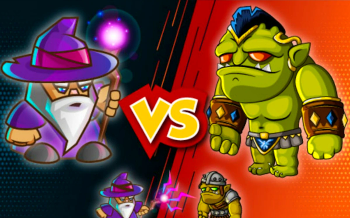 Wizard Vs Orcs 🕹️ Play Now on GamePix