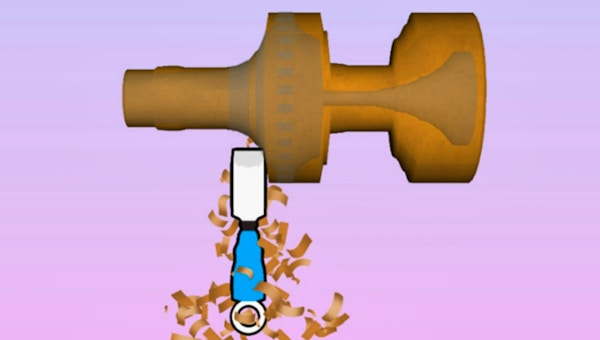 Woodturning 3d 🕹️ Play Now on GamePix