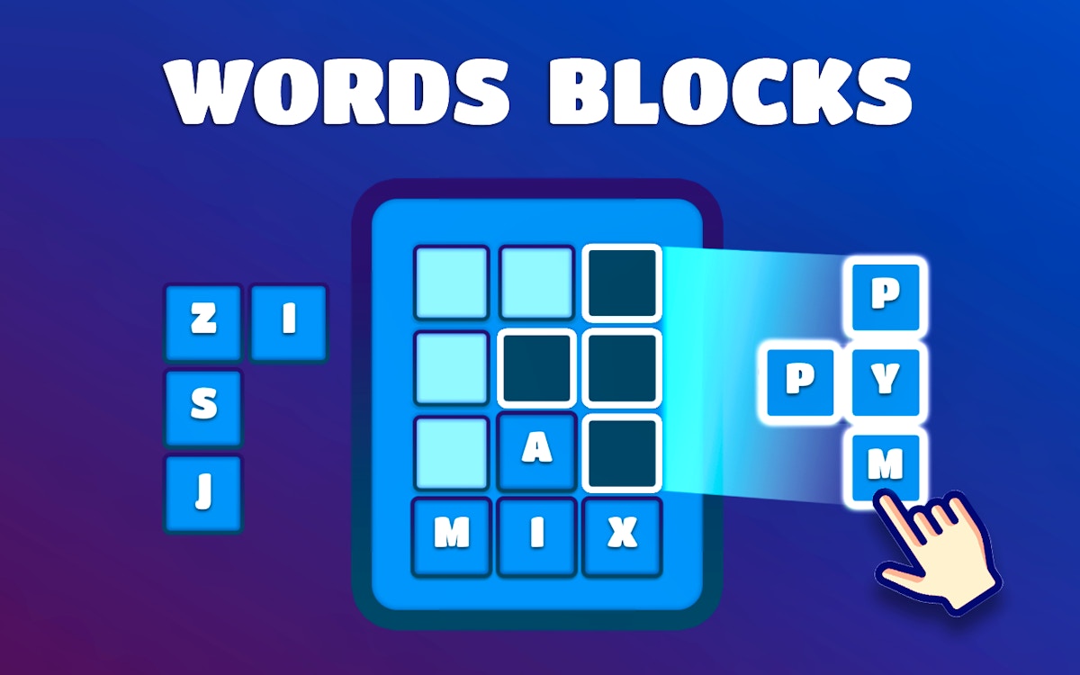 Words Blocks - Puzzle 🕹️ Play Now on GamePix