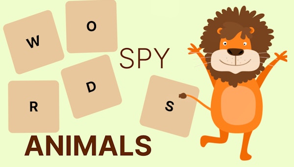 Words Spy. Animals 🕹️ Play Now on GamePix