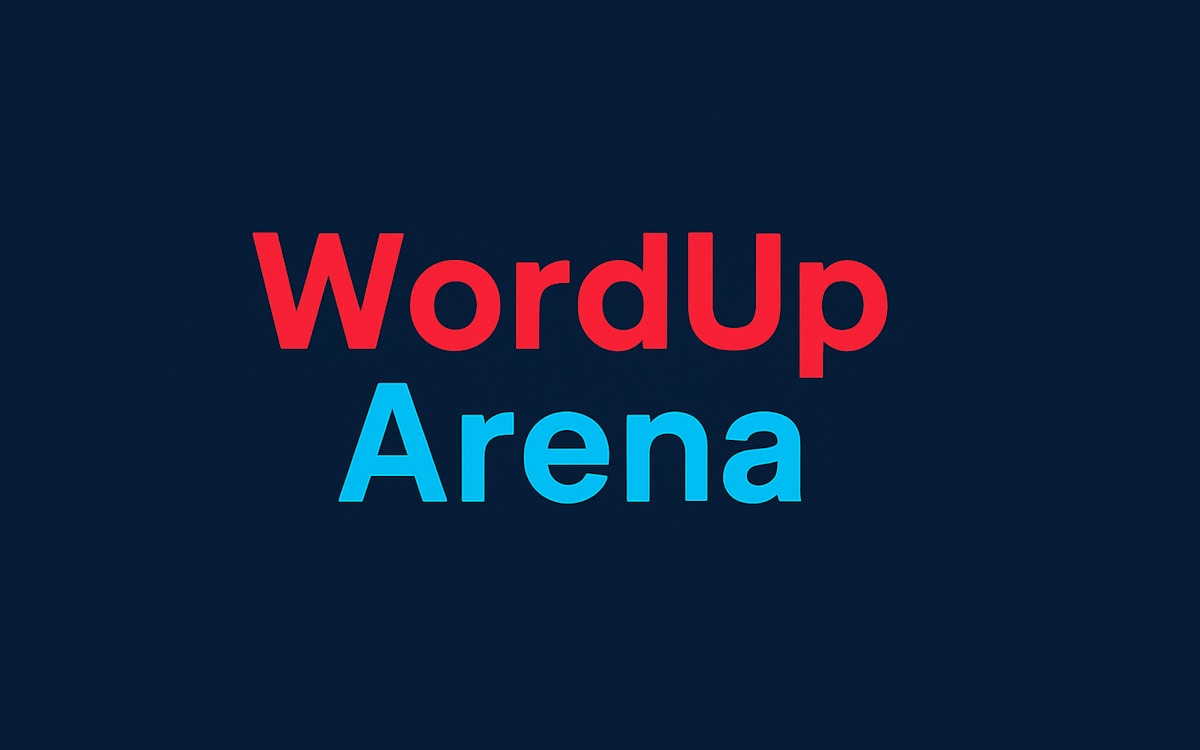 Wordup Arena 🕹️ Play Now on GamePix