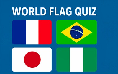 World Flag Quiz 🕹️ Pelaa nyt GamePixillä