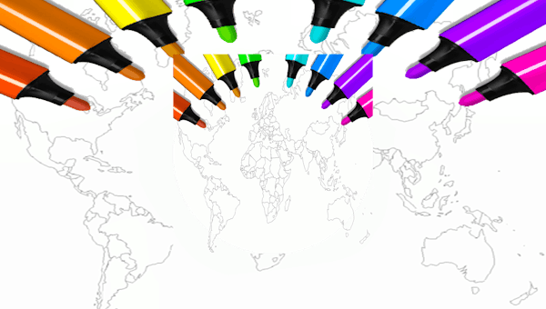 World Map Coloring For Kids 🕹️ Play Now on GamePix