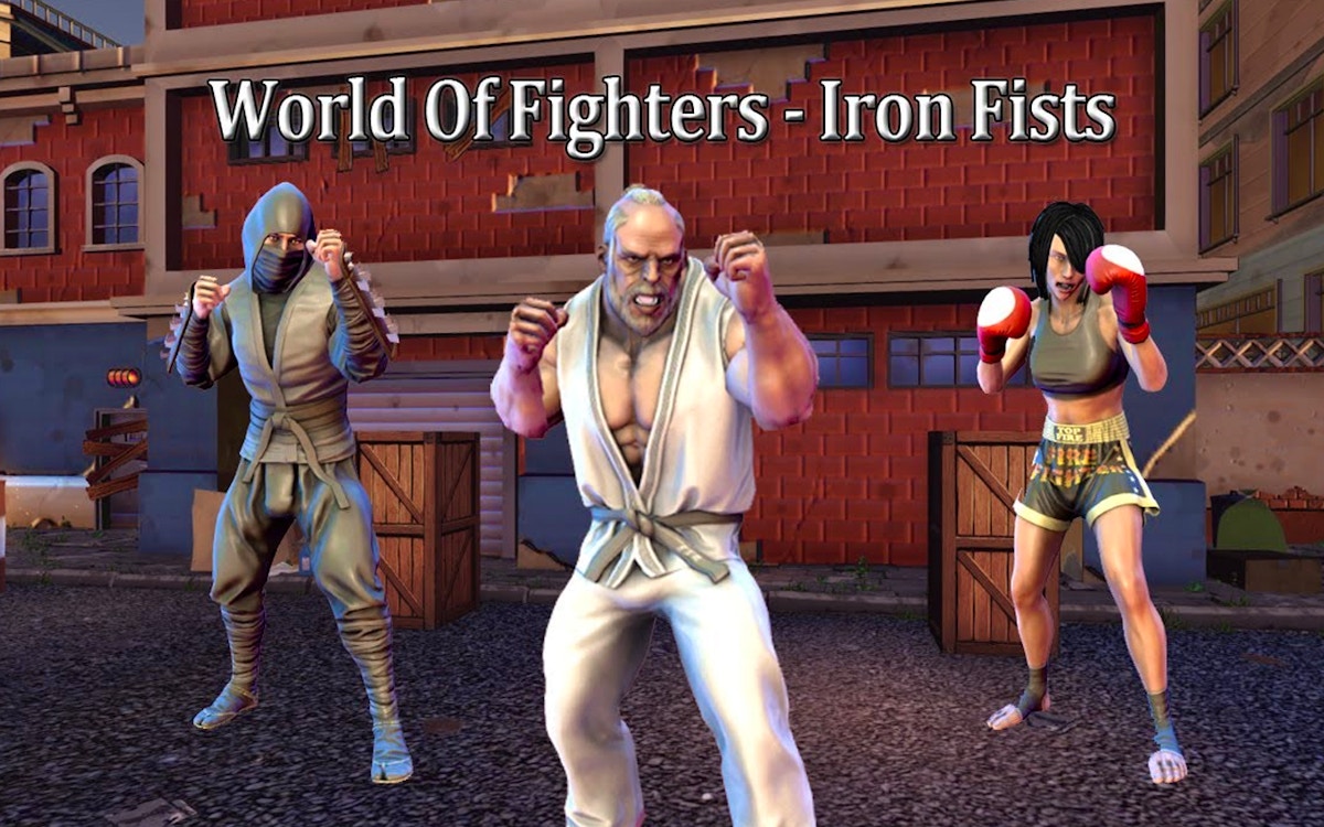 World Of Fighters: Iron Fists 🕹️ Play Now on GamePix