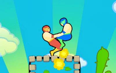 Wrestle Jump 🕹️ Play Now on GamePix