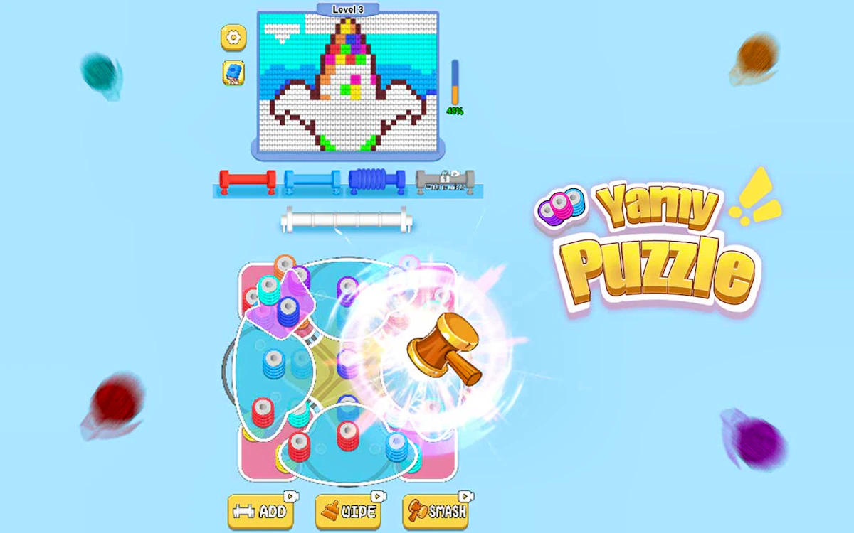 Yarny Puzzle 🕹️ Play Now on GamePix