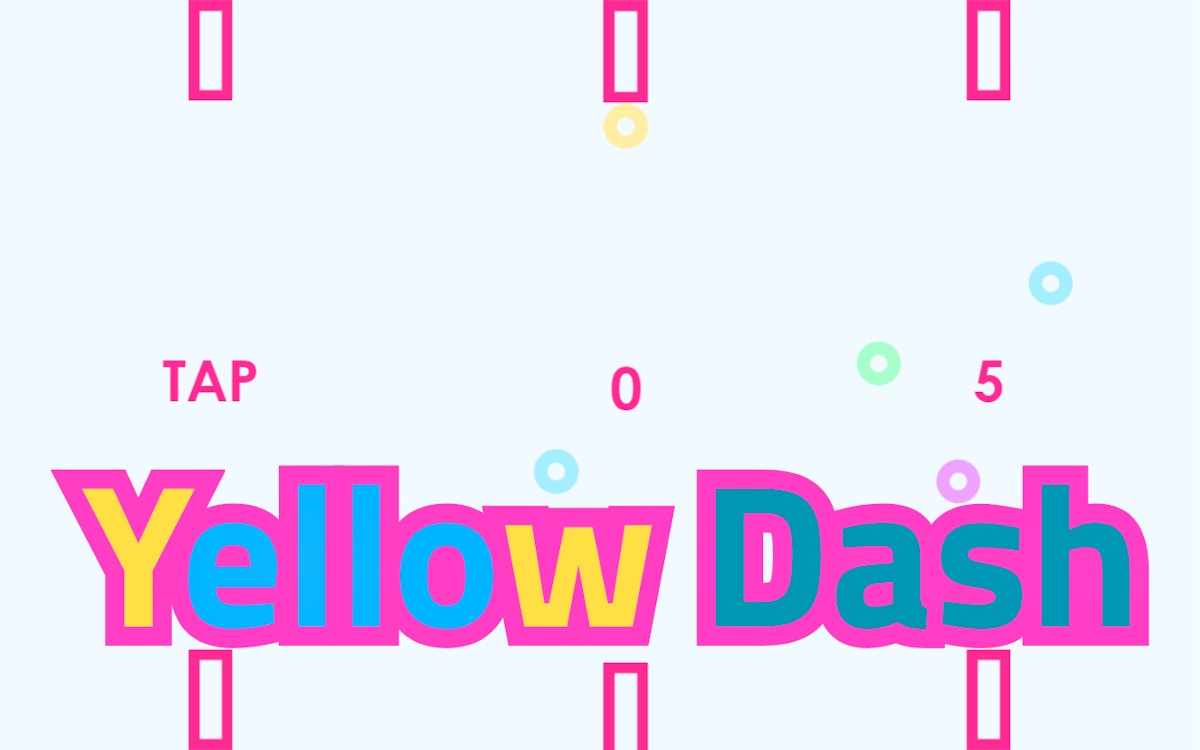 Yellow Dash 🕹️ Jetzt spielen auf GamePix