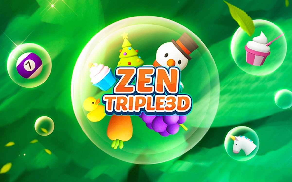 Zen Triple 3d 🕹️ Play Now on GamePix