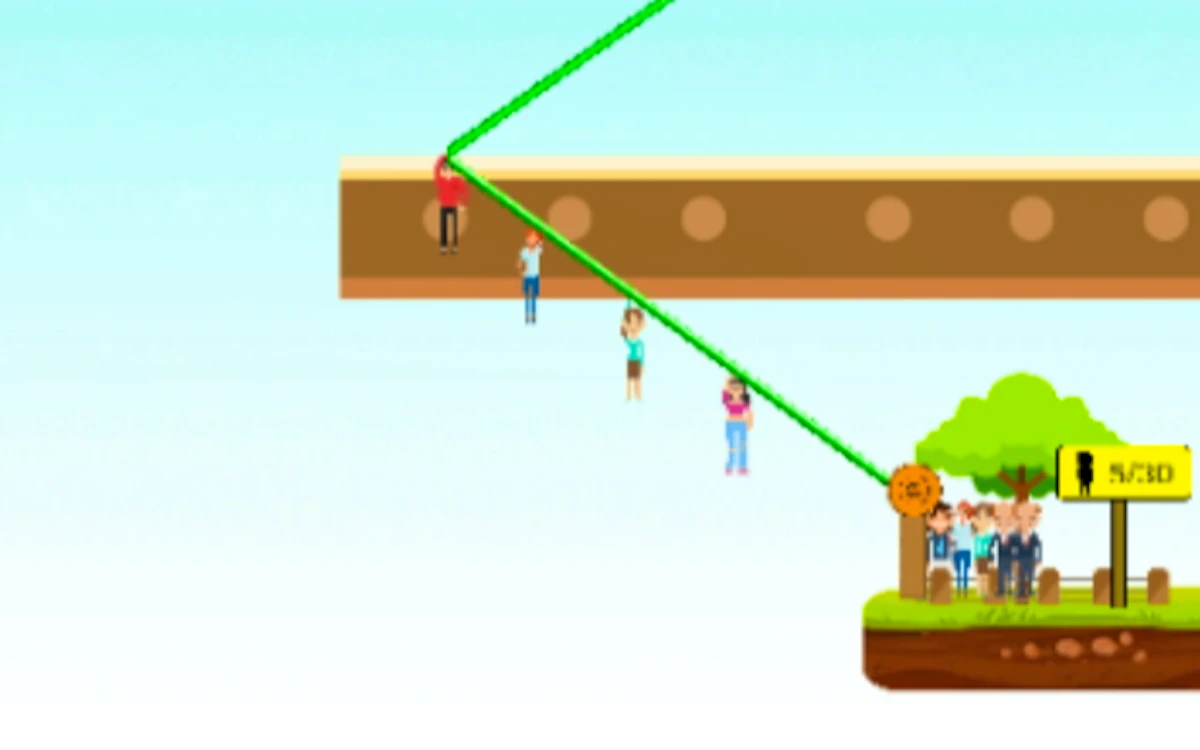 Zipline Valley 🕹️ Play Now on GamePix