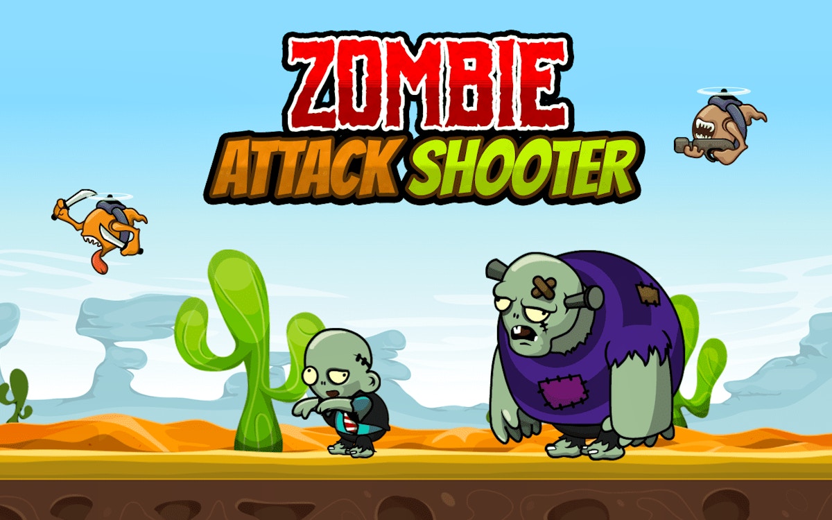 Zombie Attack Shooter 🕹️ Play Now on GamePix