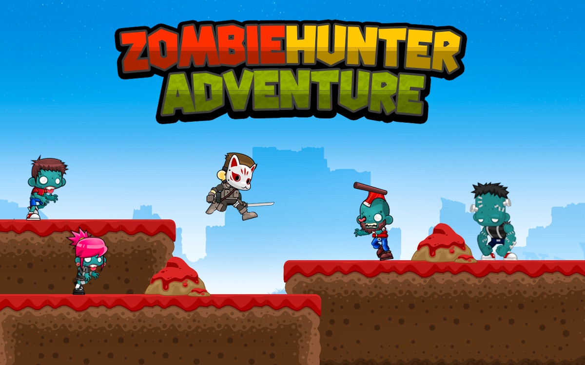 Zombie Hunter Adventure 🕹️ Play Now on GamePix