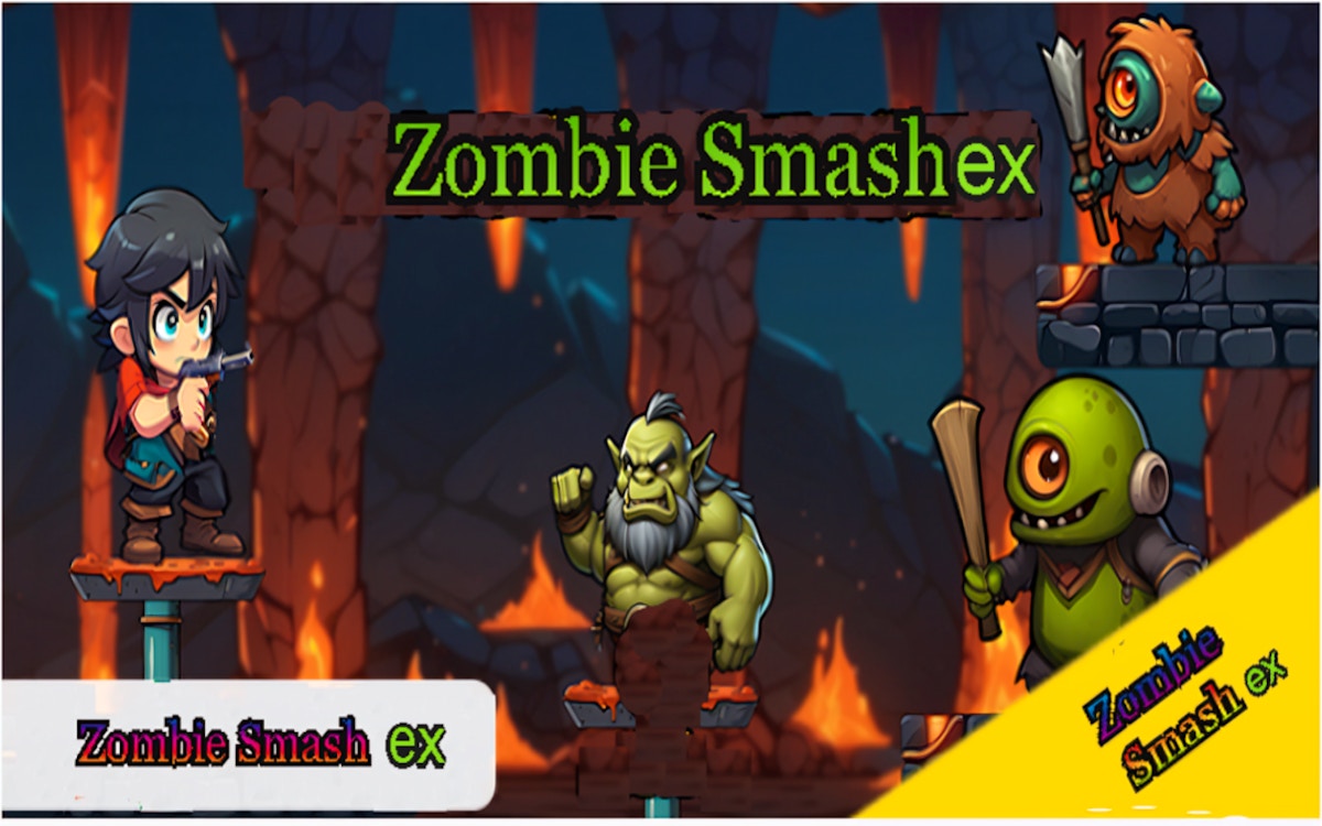 Zombie Smash Ex 🕹️ Play Now on GamePix